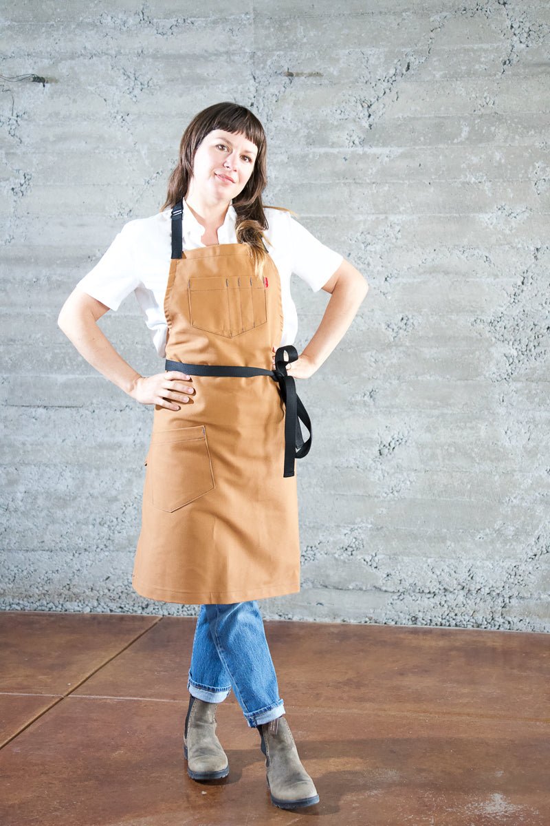 Deluxe Chef Aprons with Pockets | Valentich Goods